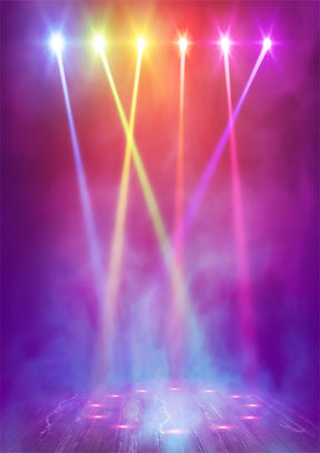 Colorful Spotlight Scene Show Satge Backdrop SH-719 – Dbackdrop