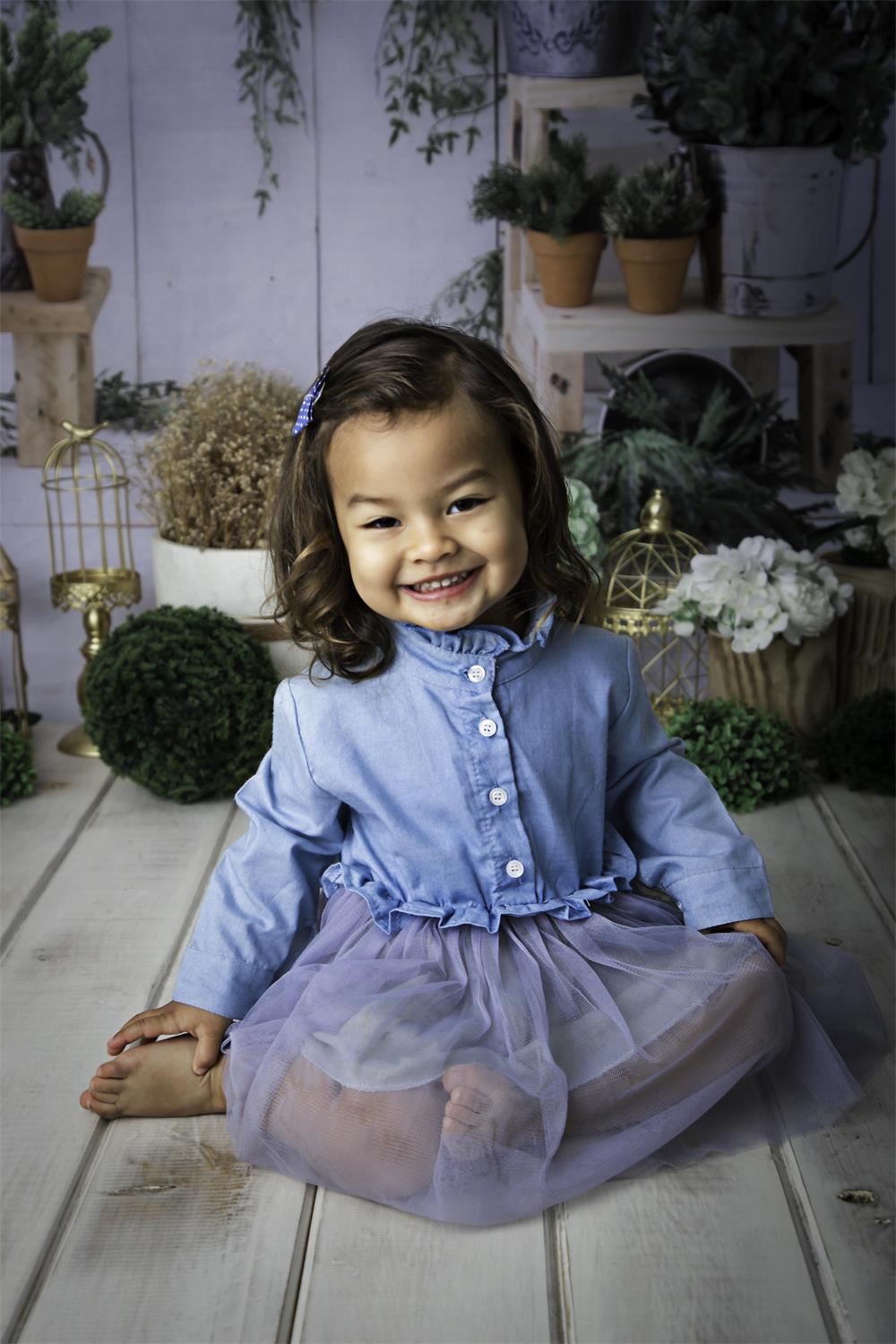 Spring Garden Baby Photo Booth Backdrop SH596 – Dbackdrop