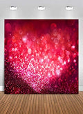 Happy Valentine's Day Photography Backdrops Red Bokeh Background VAT-4