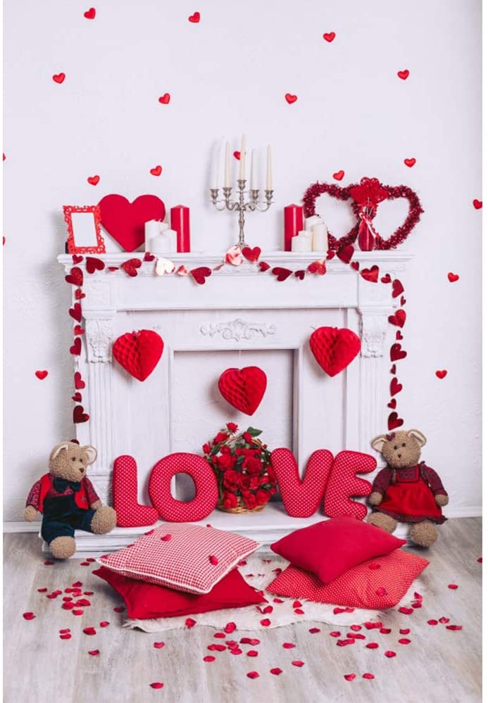 Valentine's Day Party Photo Backdrops Room Decorations Background VAT ...