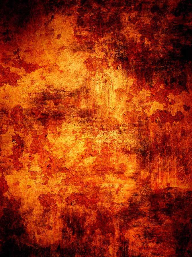 Orange Red Abstract Pattern Background for Photography KAT-114 – Dbackdrop