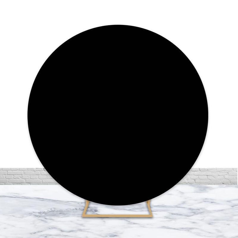 Custom Round Solid Colors Fabric Backdrop for Photo Shoot