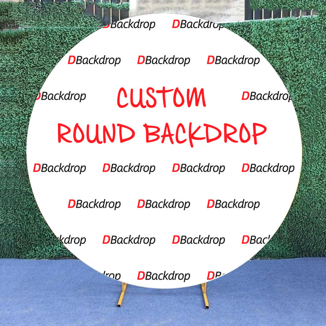 Custom round backdrops | Photo Backdrops For Sale – Dbackdrop