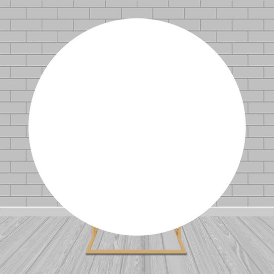 Custom Round Solid Colors Fabric Backdrop for Photo Shoot – Dbackdrop