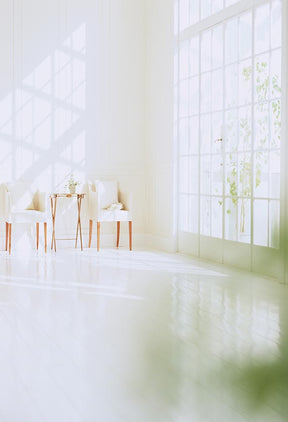 Window Chair White Room Backdrop for Photo Booths LV-303 – Dbackdrop